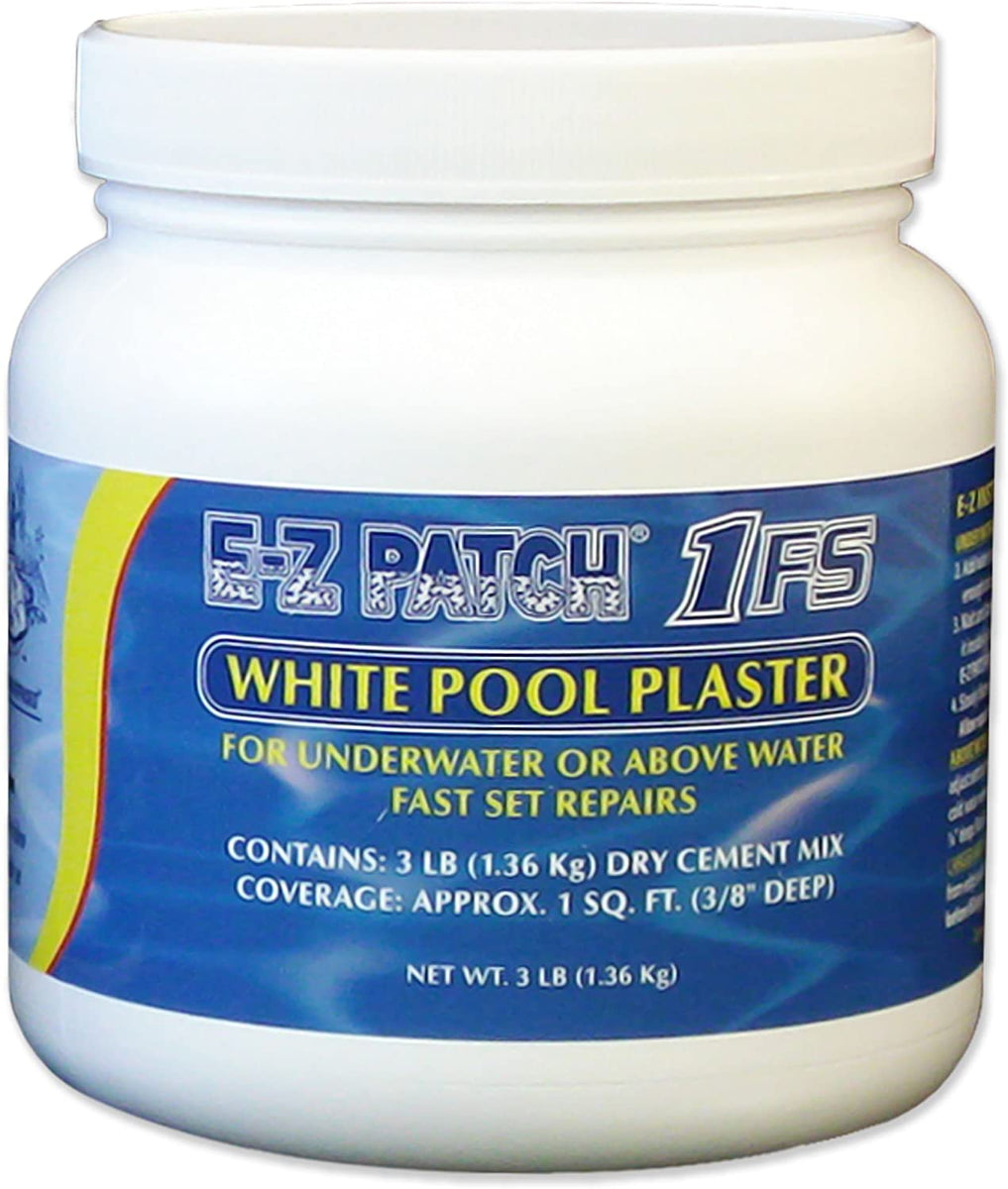 E-Z Patch 1FS White Pool Plaster Fast Set Repair – Cozy Backyard Pools ...