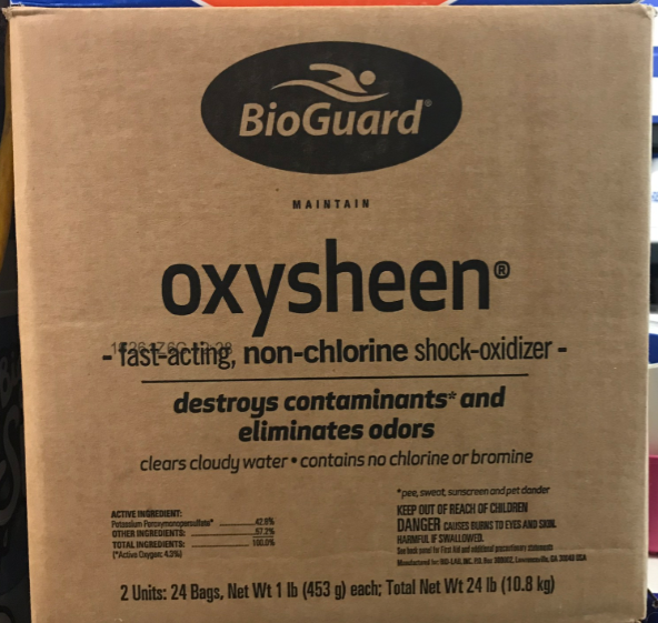 BioGuard Oxysheen (Case 24 x 1LB Bags) – Cozy Backyard Pools & Patio's, Inc